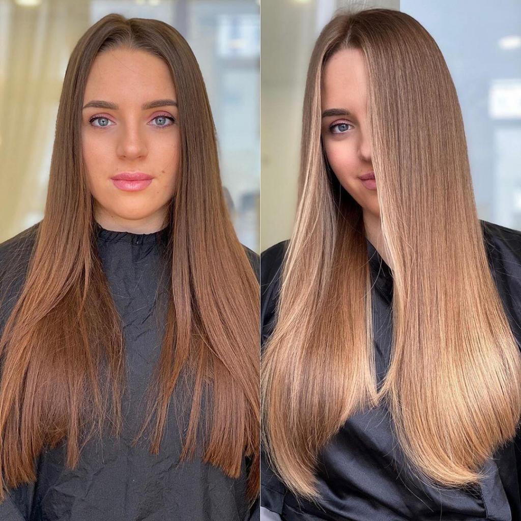 Balayage biondo su base castana: tagli, styling e idee - Hairfly.it